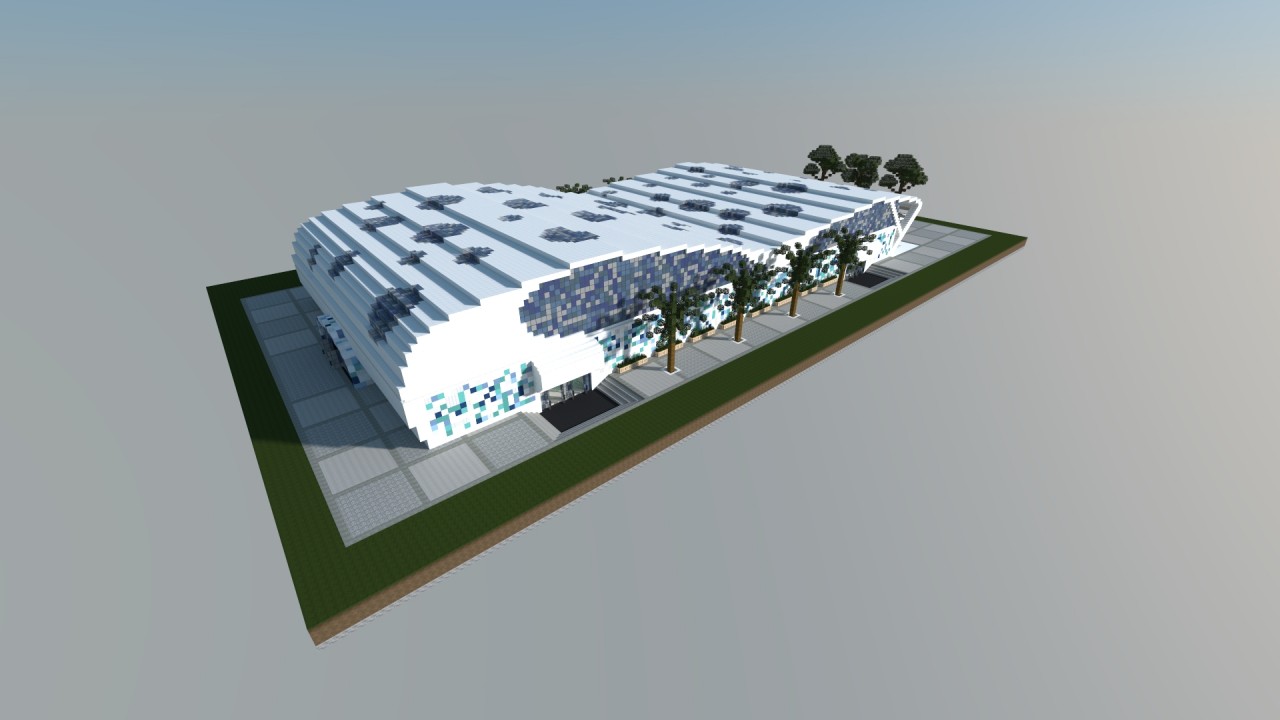 Olympic swimming pool Minecraft Map