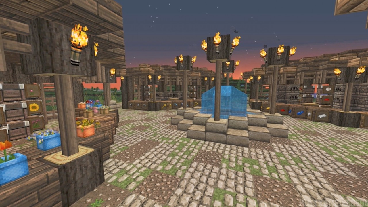 Medieval Market Minecraft Map
