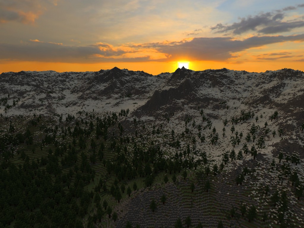 Rocky Mountains Minecraft Map