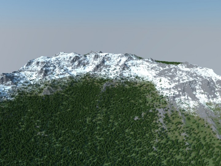 Rocky Mountains Minecraft Map