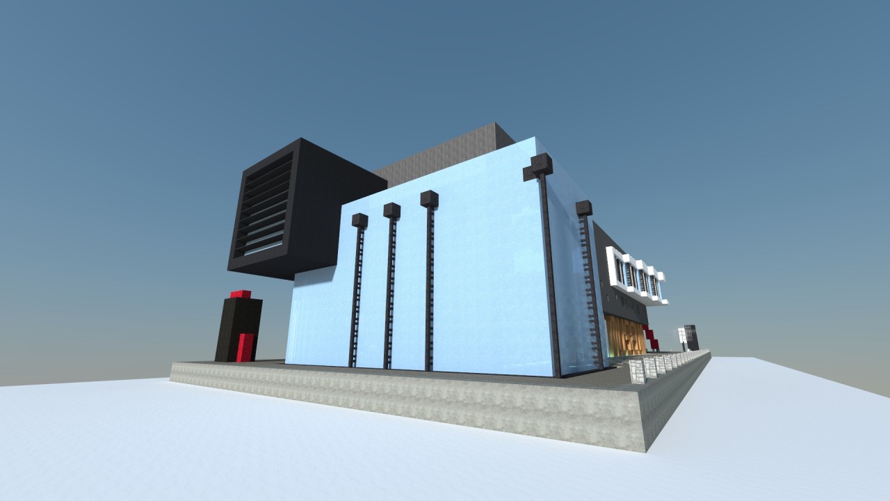 Modern art museum Minecraft Map
