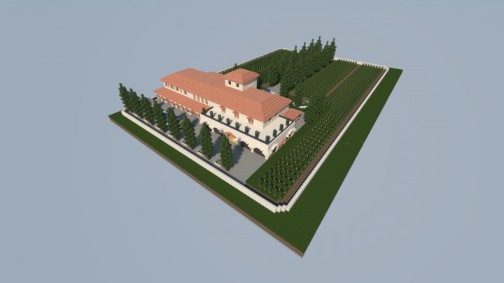 Italian/Tuscan house Minecraft Map