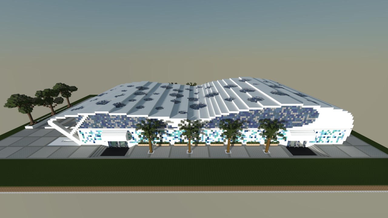 Olympic swimming pool Minecraft Map