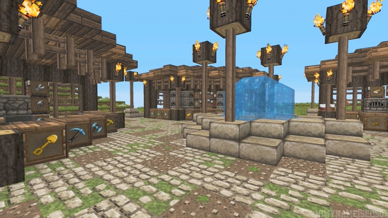 Medieval Market Minecraft Map