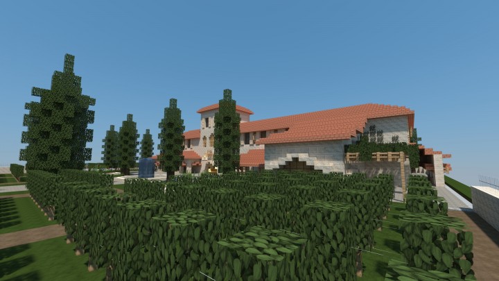 Italian/Tuscan house Minecraft Map