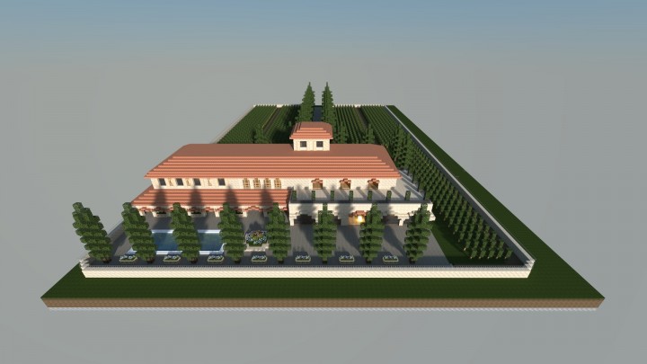 Italian/Tuscan house Minecraft Map