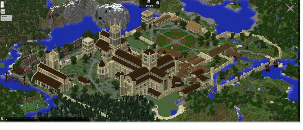 All Hallows Abbey Minecraft Map