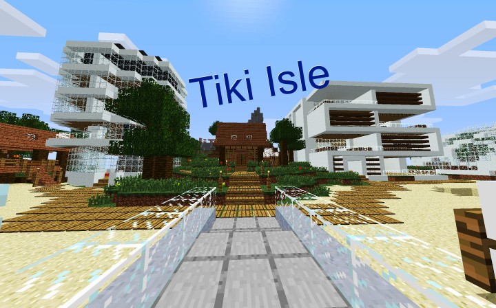 TIKI island Minecraft Map