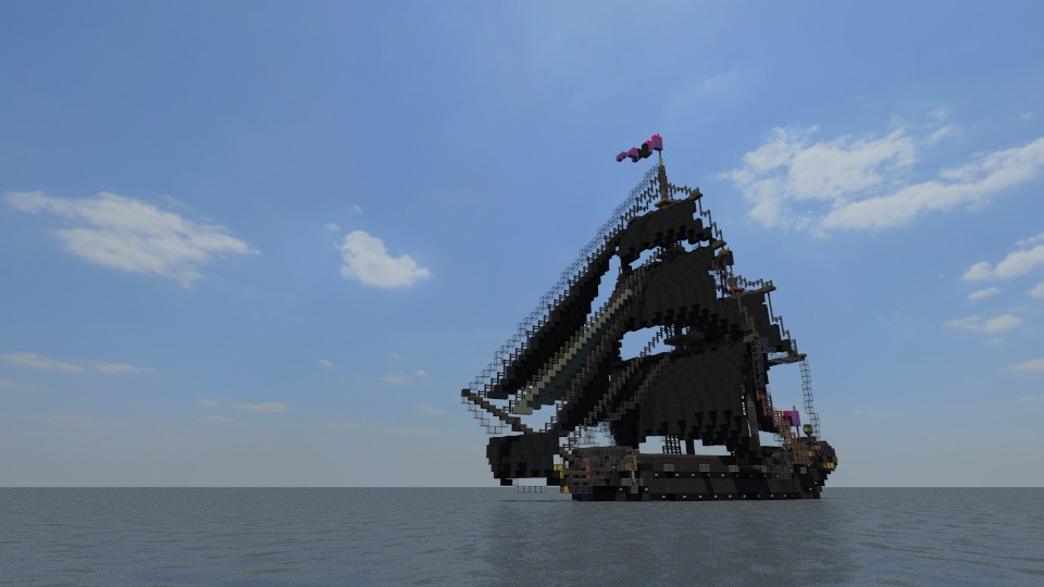 *BoomSlang* Bomb Ketch, Full interior build - World DL Minecraft Map