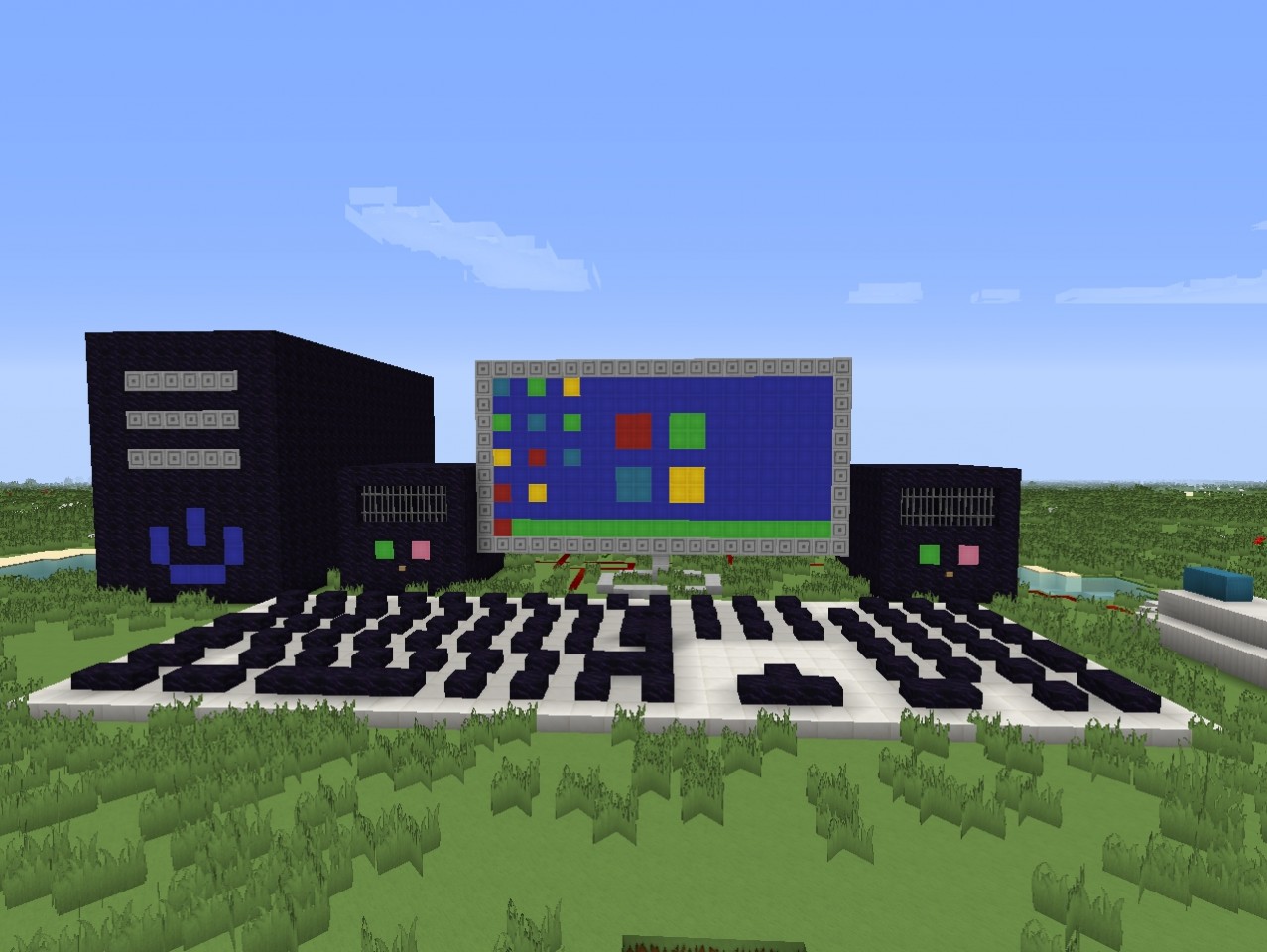 Computer (Fake) Minecraft Map