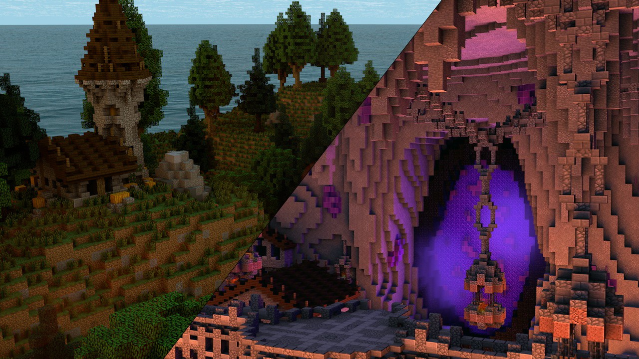 [Creative Plot Showcase] GlitcherDOTbe Minecraft Map