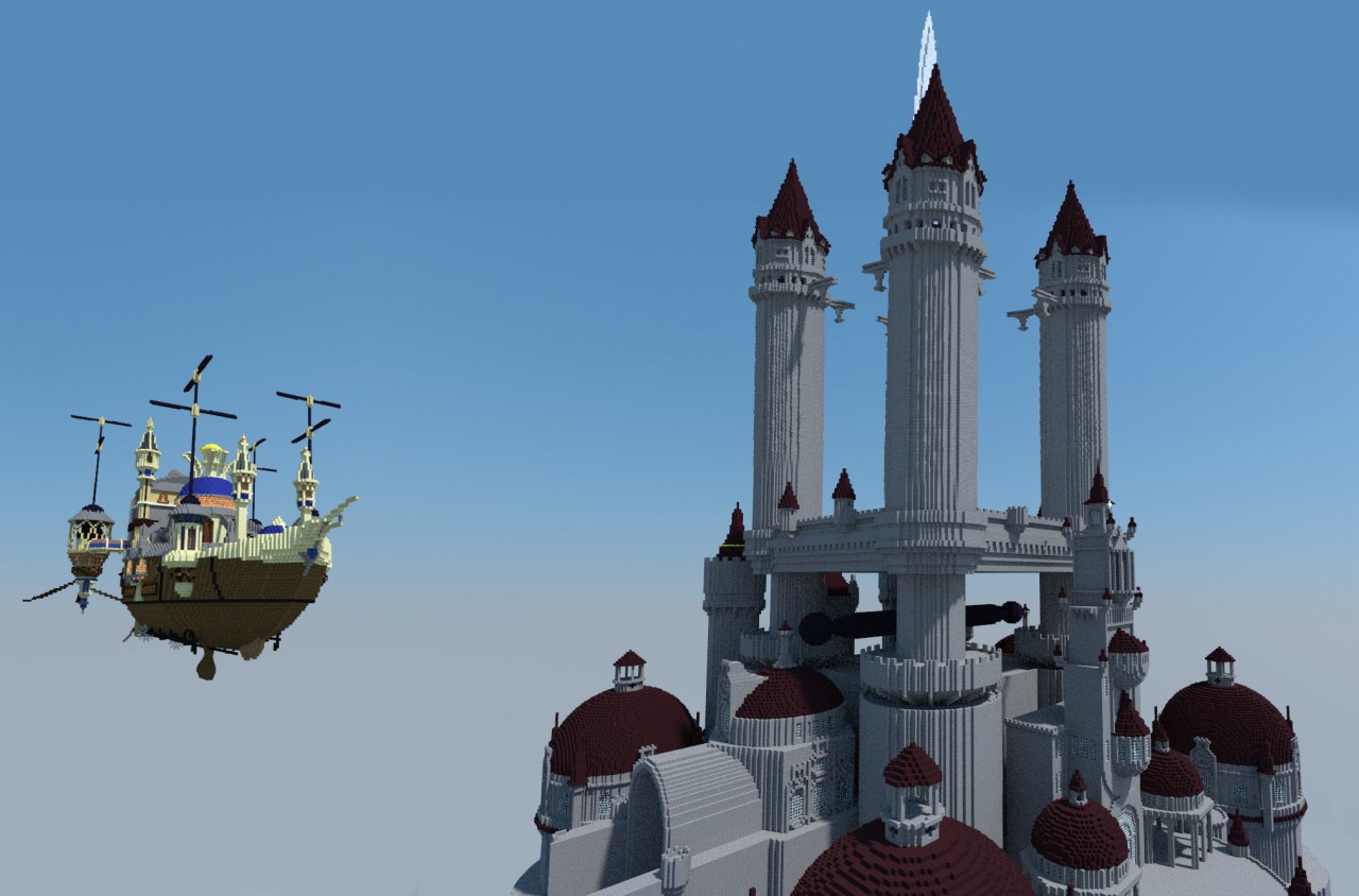 Alexandria Castle FFIX (WIP) Minecraft Map