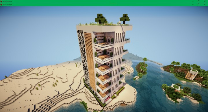 Modern Appartements 2 Minecraft Map