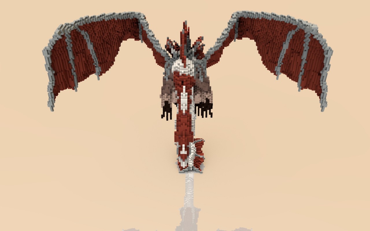 Re'Deus Dragon Organic Minecraft Map