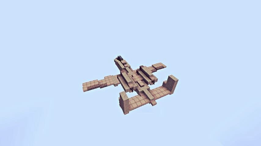 Fairchild Republic A-10 Thunderbolt II | 1:1 Scale Minecraft Map