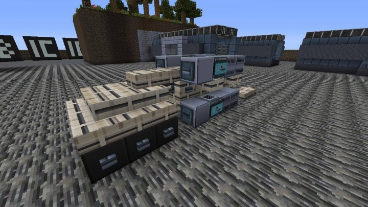 Aliens apc - dropship - cryopod mover Minecraft Map