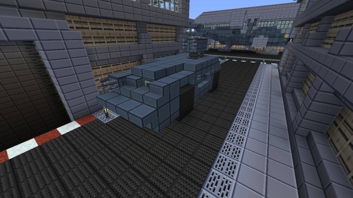 Aliens apc - dropship - cryopod mover Minecraft Map