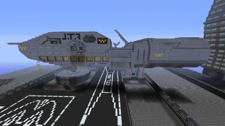 Aliens colonial marines - FTL ship Minecraft Map