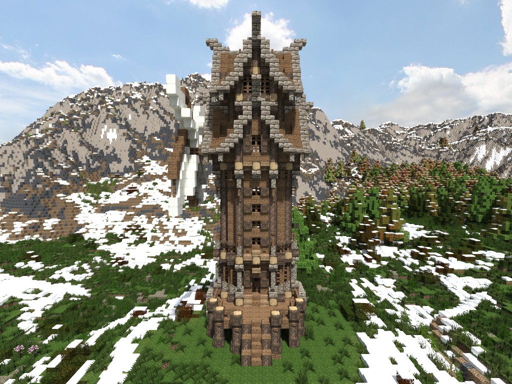 Nordic - Medieval Windmill Minecraft Map