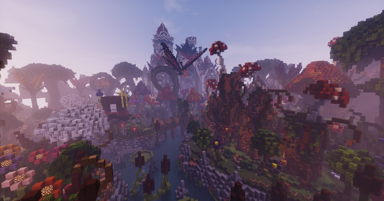 The Land of Wonder - WoodyCraft Minecraft Map