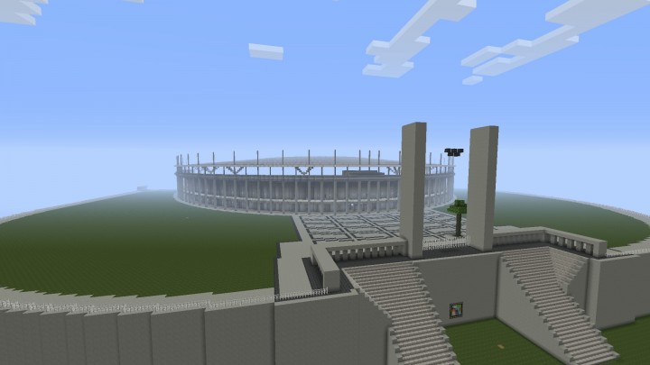 Minecraft Stadium - Megabuild - Olympiastadion (berlin olympic stadium) Minecraft Map