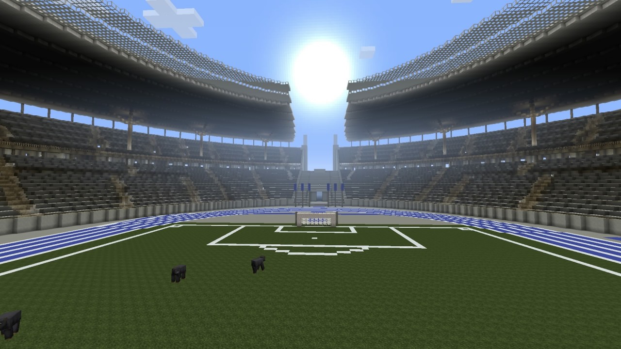 Minecraft Stadium - Megabuild - Olympiastadion (berlin olympic stadium) Minecraft Map