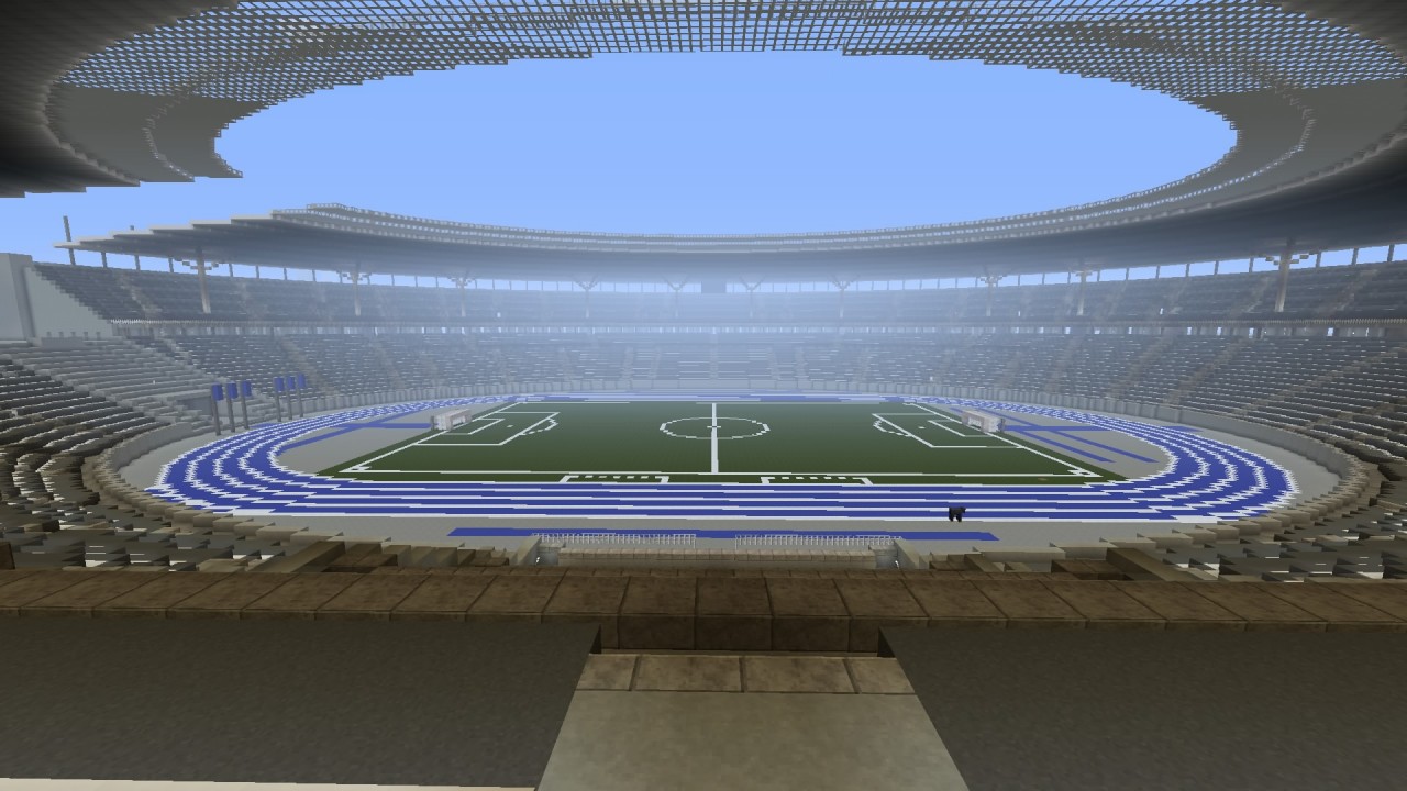 Minecraft Stadium - Megabuild - Olympiastadion (berlin olympic stadium ...