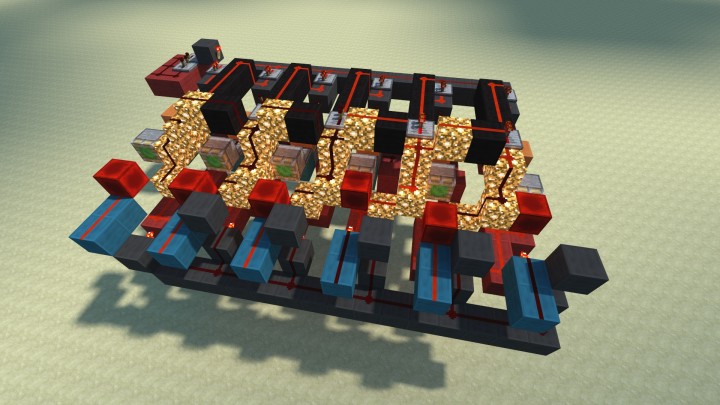 MK's Binary Counter Minecraft Map