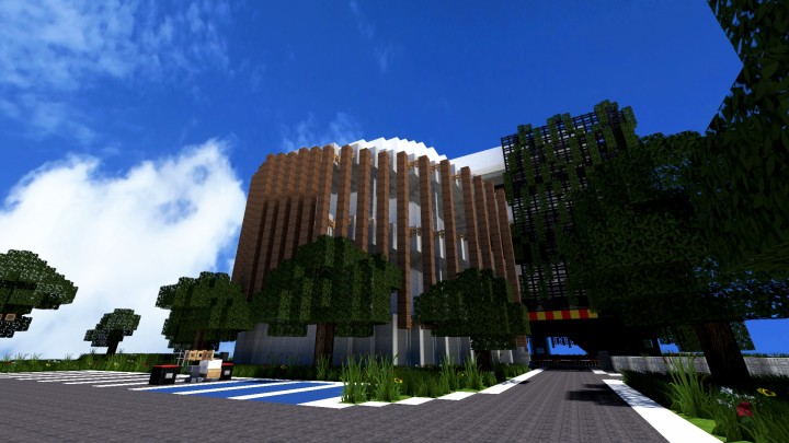 Multistorey car park | TheVisual_Play Minecraft Map