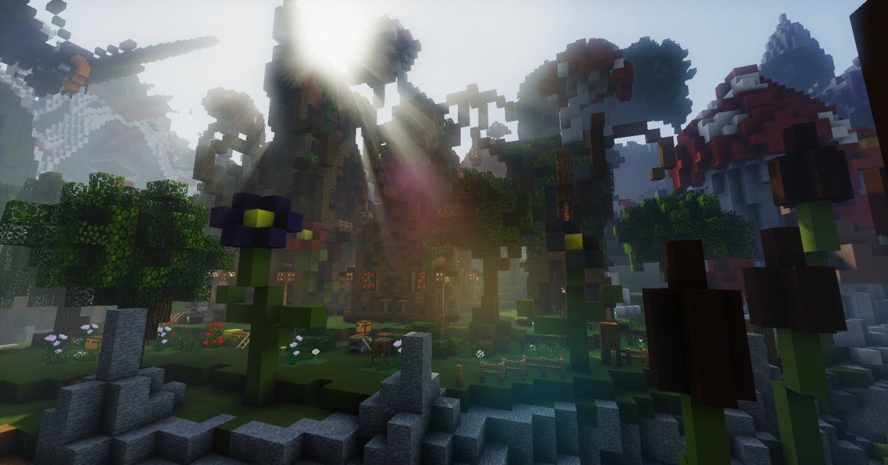 The Land of Wonder - WoodyCraft Minecraft Map