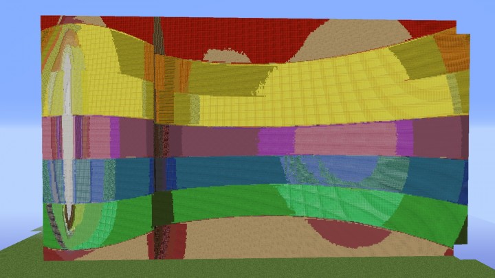 Lutronic's Pixel Art Mod [convert picture into minecraft structures ...