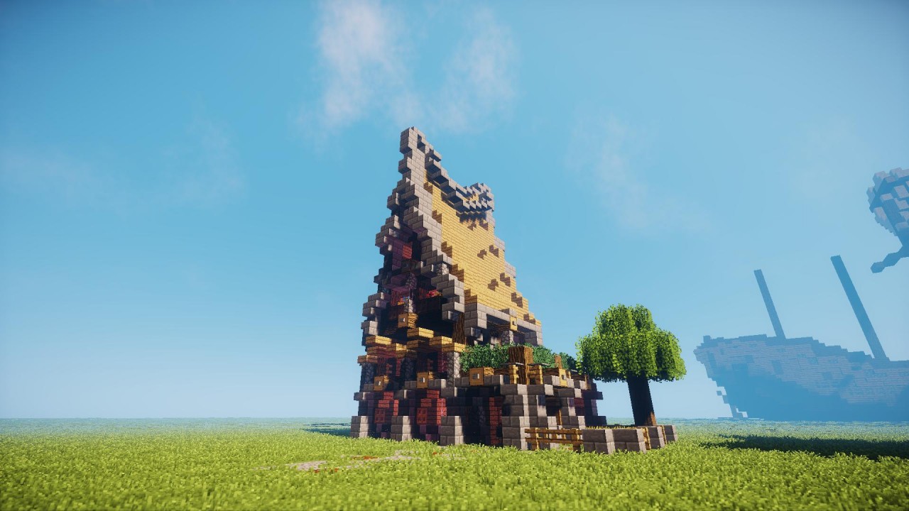 Bundle of my medieval/fantasy builds Minecraft Map