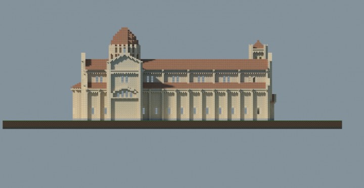 Italian romanesque cathedral Minecraft Map