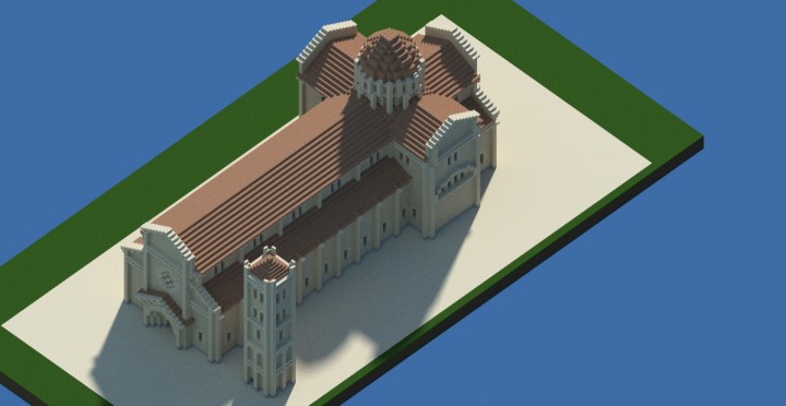 Italian romanesque cathedral Minecraft Map