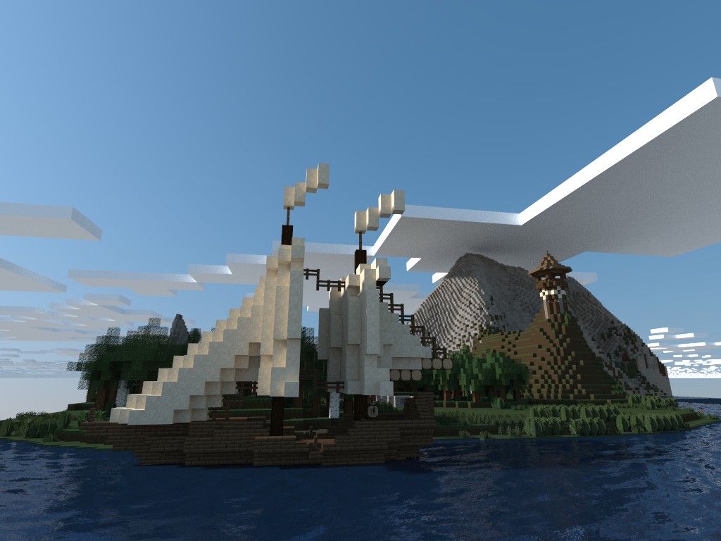 Medieval Ship Minecraft Map