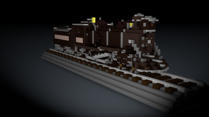 4-6-0 Steam Locomotive Minecraft Map