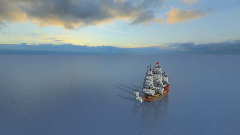 *Vasa* Full interior build - World DL Minecraft Map