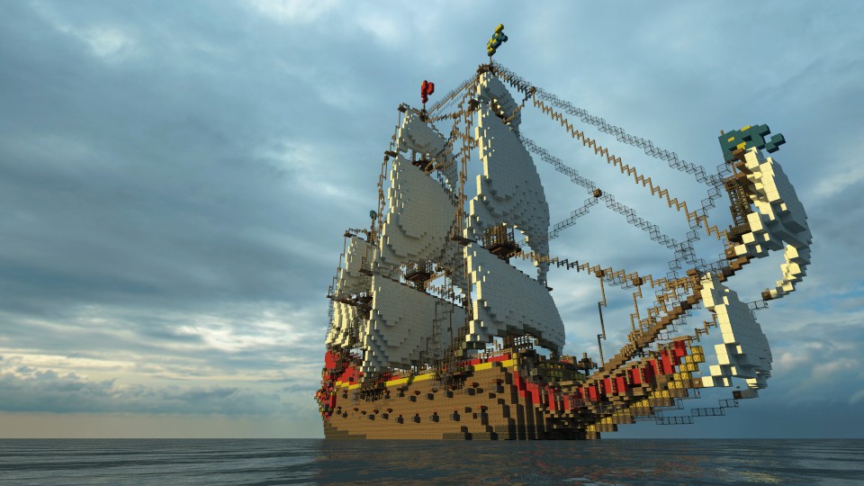 *Vasa* Full interior build - World DL Minecraft Map