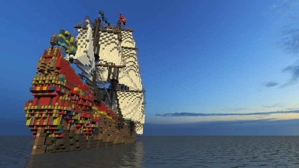 *Vasa* Full interior build - World DL Minecraft Map