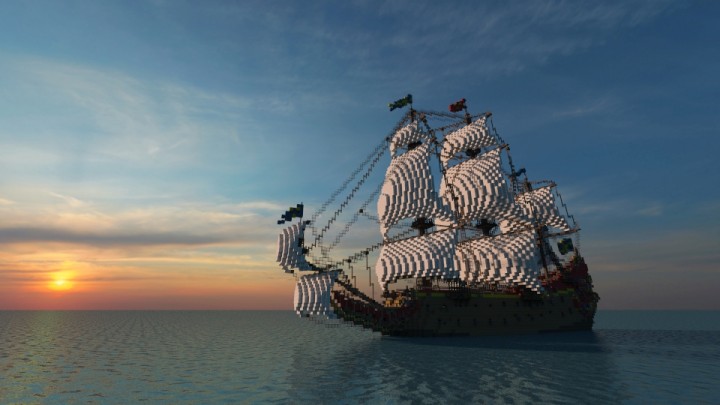 *Vasa* Full interior build - World DL Minecraft Map