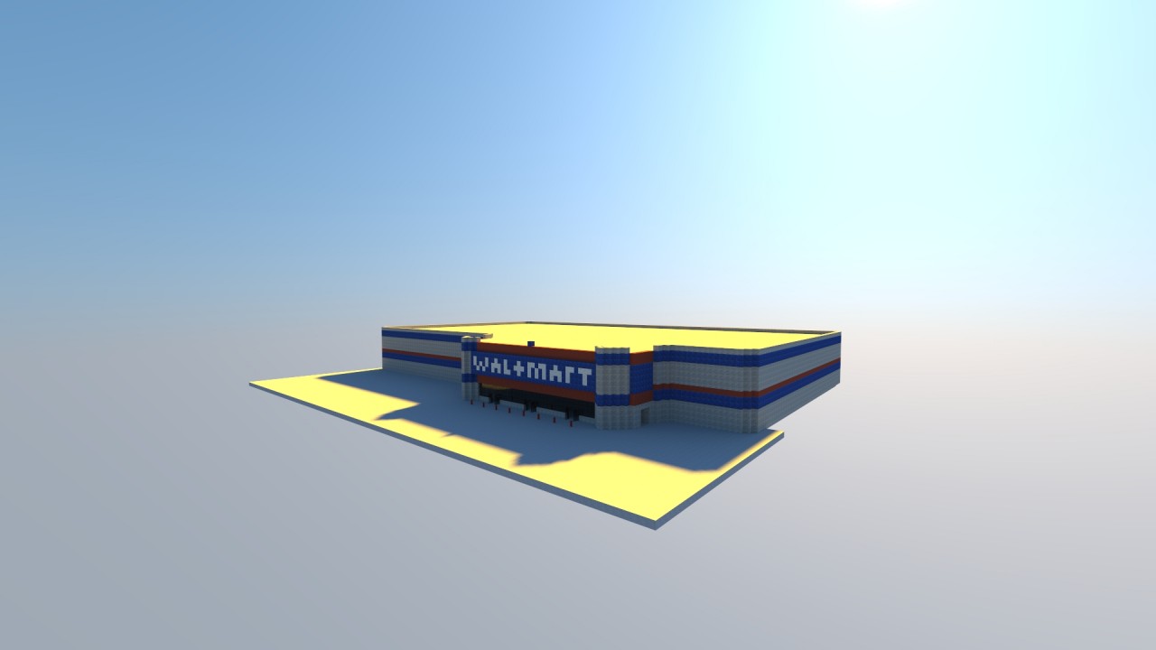 Wal*Mart Minecraft Map