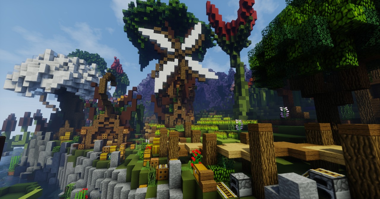 The Land of Wonder - WoodyCraft Minecraft Map