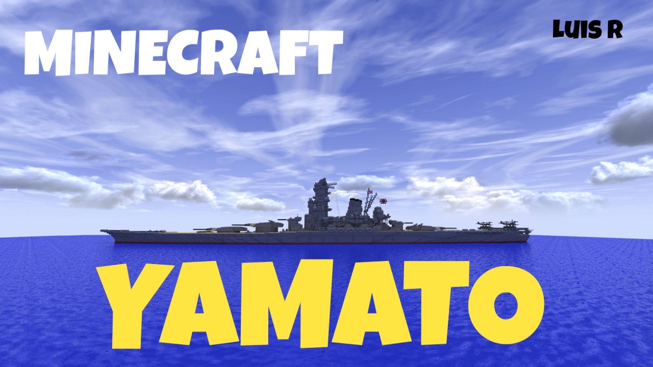 Yamato Battleship IJN Minecraft Map