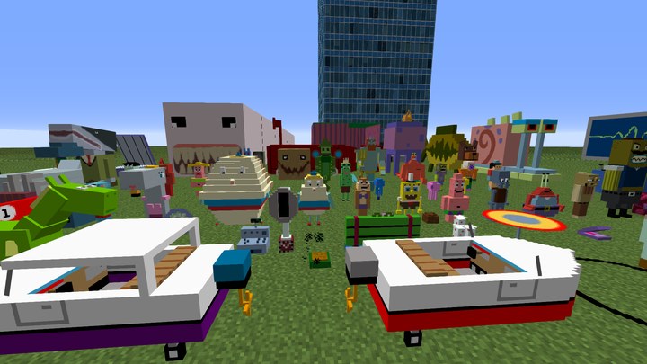 Minecraft Spongebob Mod 2021 New Minecraft Mod