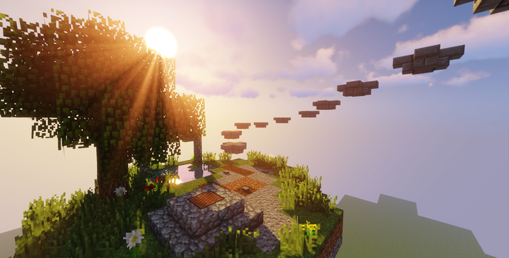 Floating Island - Waiting Lobby Minecraft Map