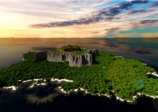 Tropical Island | Special / Giant Build Minecraft Map