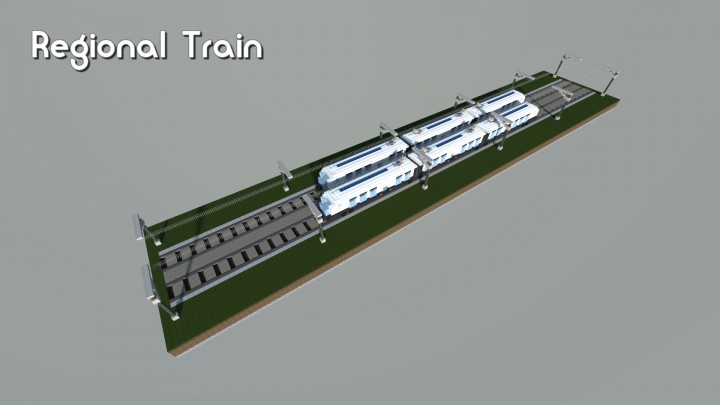 Regional train Minecraft Map
