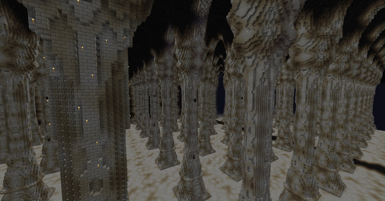Moria's Columns / Design test Minecraft Map