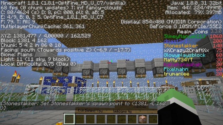 My Realm World Download! Minecraft Map