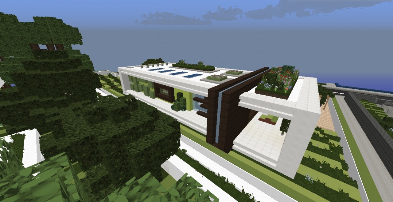 Minimalist house Minecraft Map
